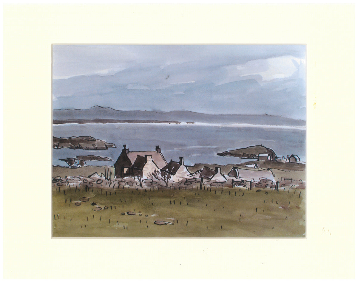 Kyffin Williams - Rhoscolyn Print – Oriel Môn